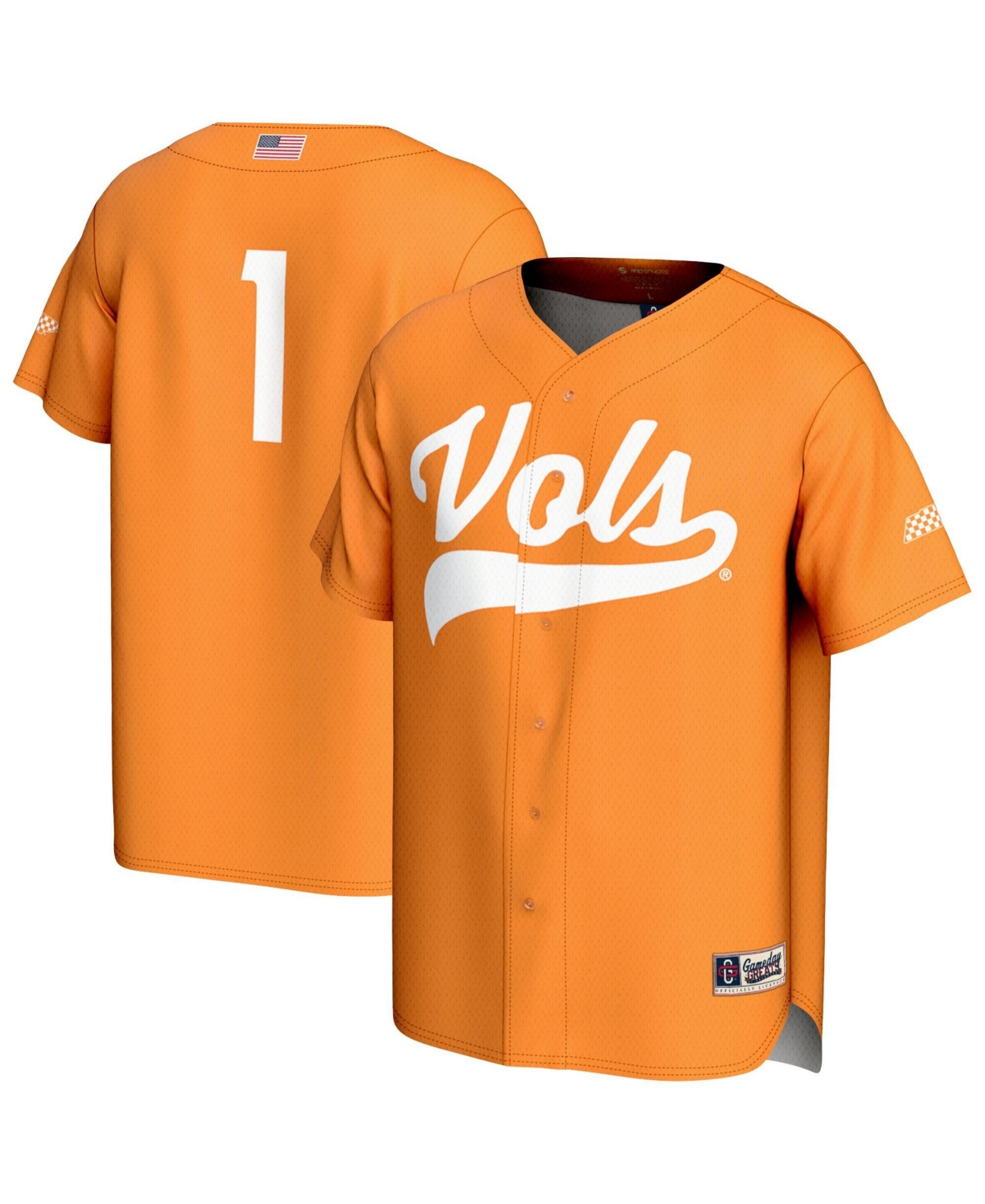Click here for Gameday Greats Mens and Womens 1 Tennessee Orange... prices