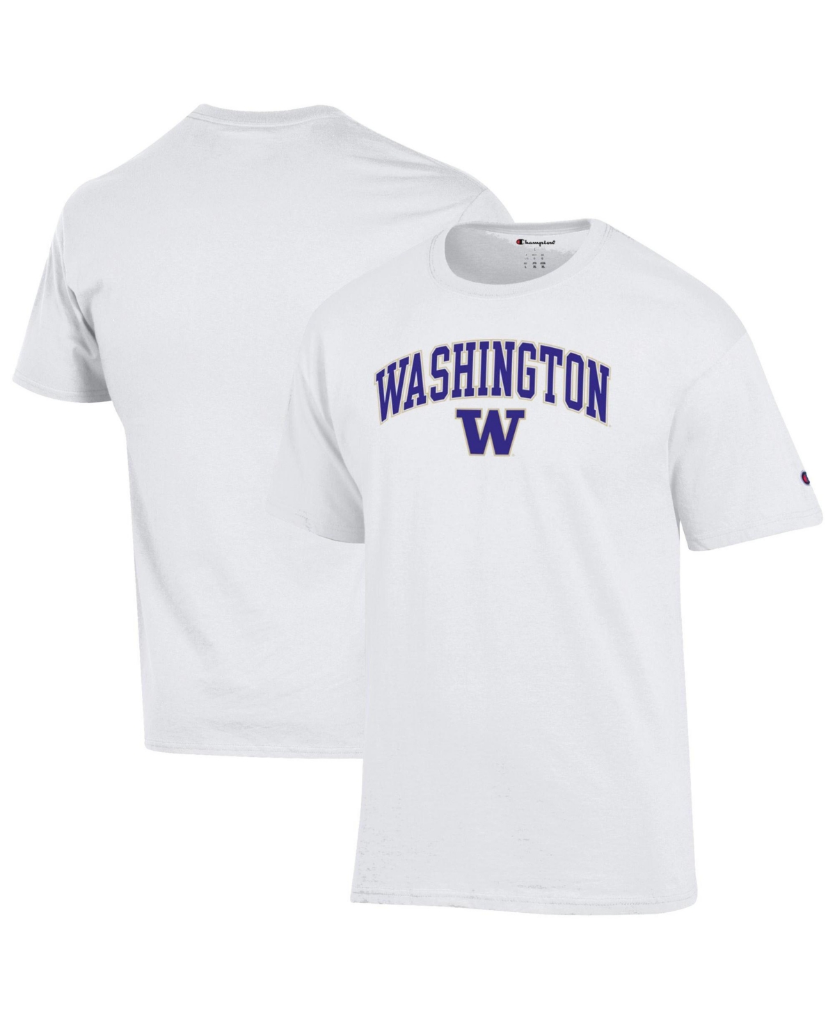 Click here for Champion Mens Champion White Washington Huskies Ar... prices