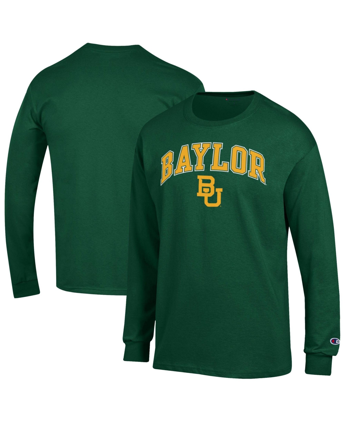 Click here for Champion Mens Champion Green Baylor Bears Arch Ove... prices