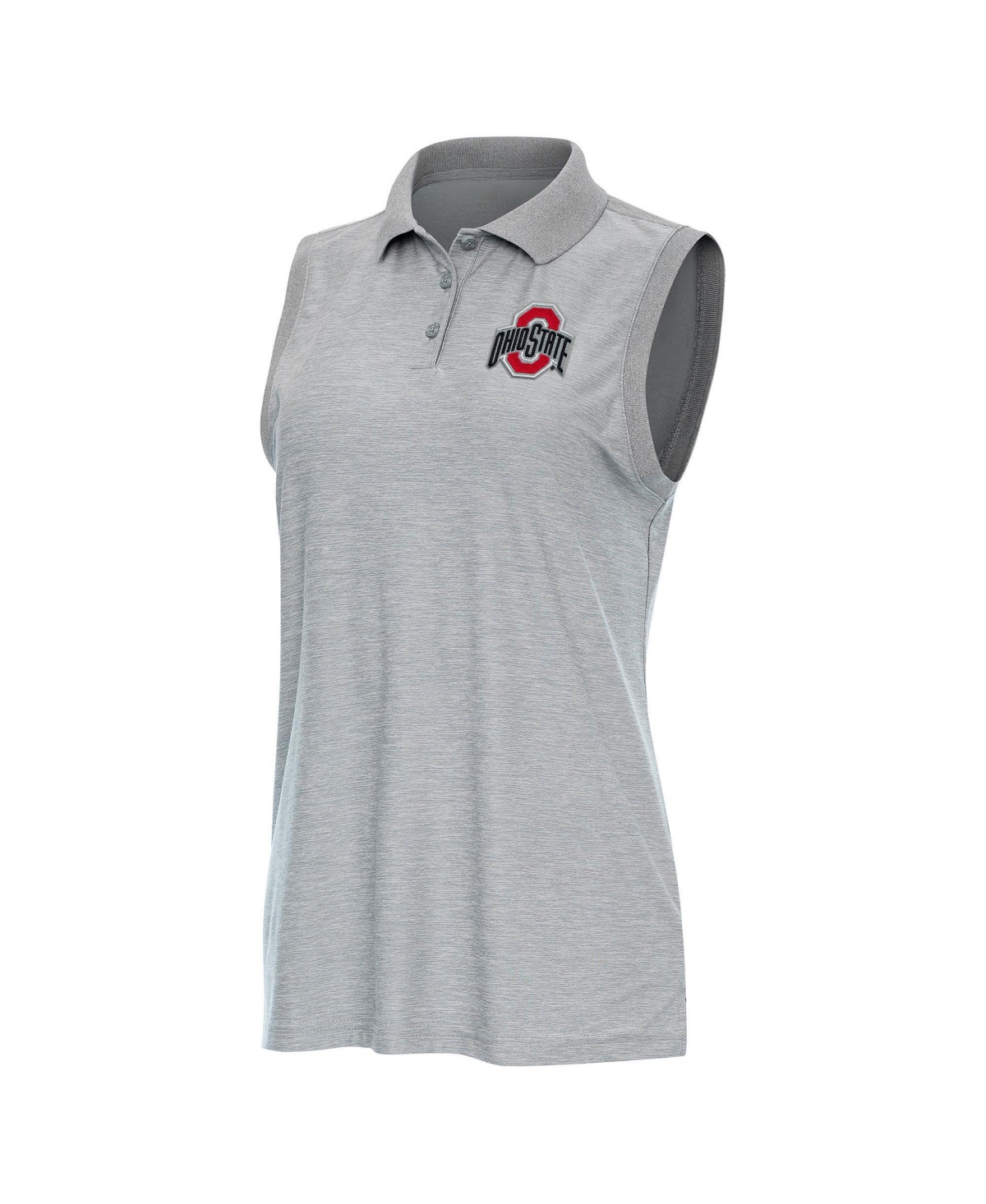 Click here for Antigua Womens Heather Gray Ohio State Buckeyes Re... prices