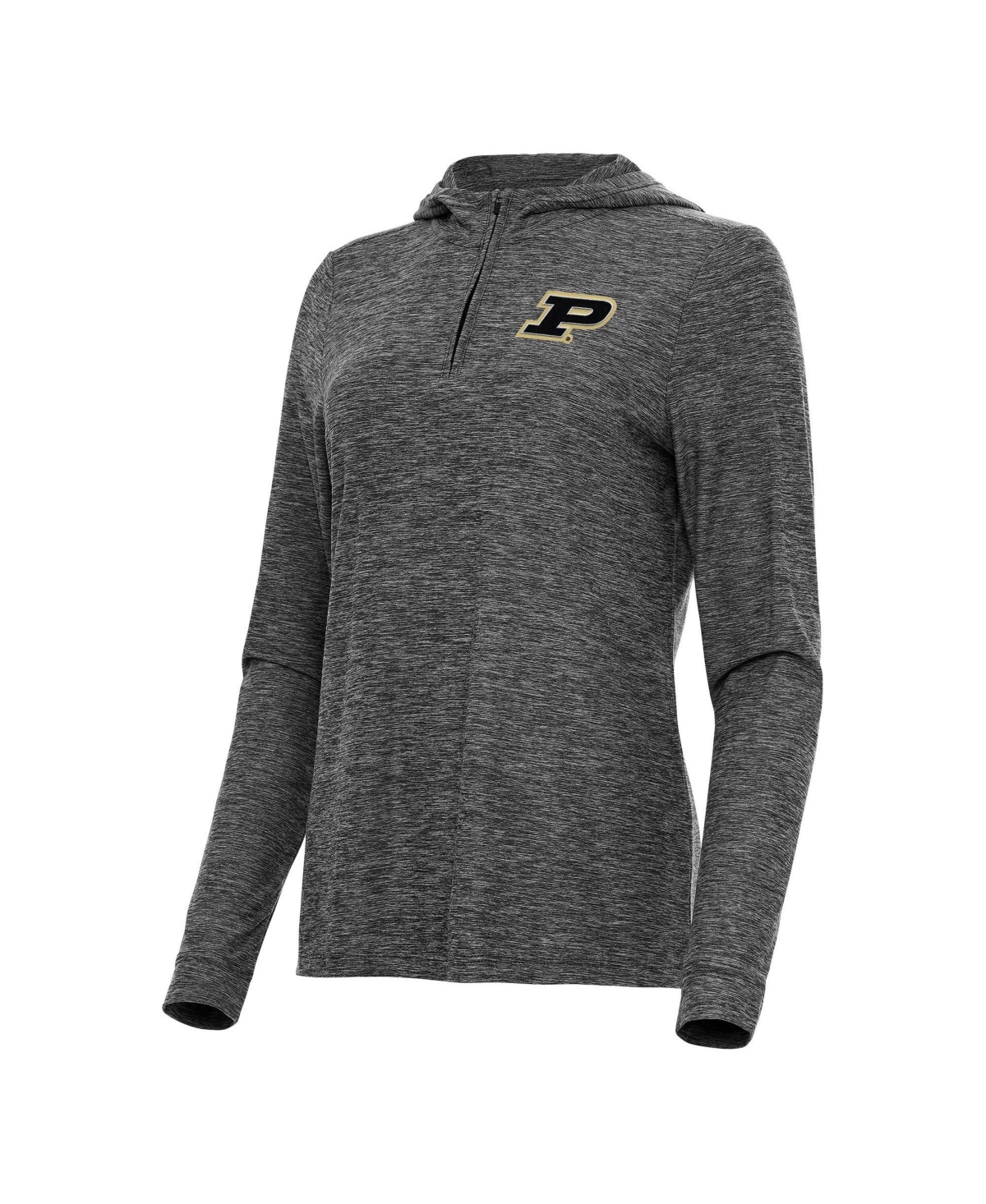 Click here for Antigua Womens Heather Black Purdue Boilermakers D... prices