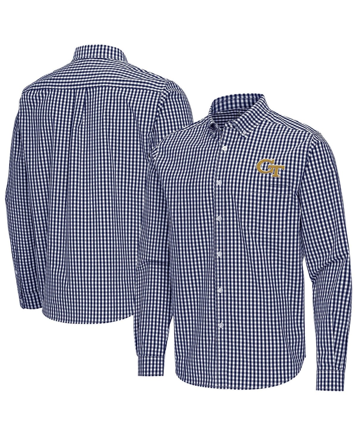 Click here for Antigua Mens Navy Georgia Tech Yellow Jackets Elli... prices
