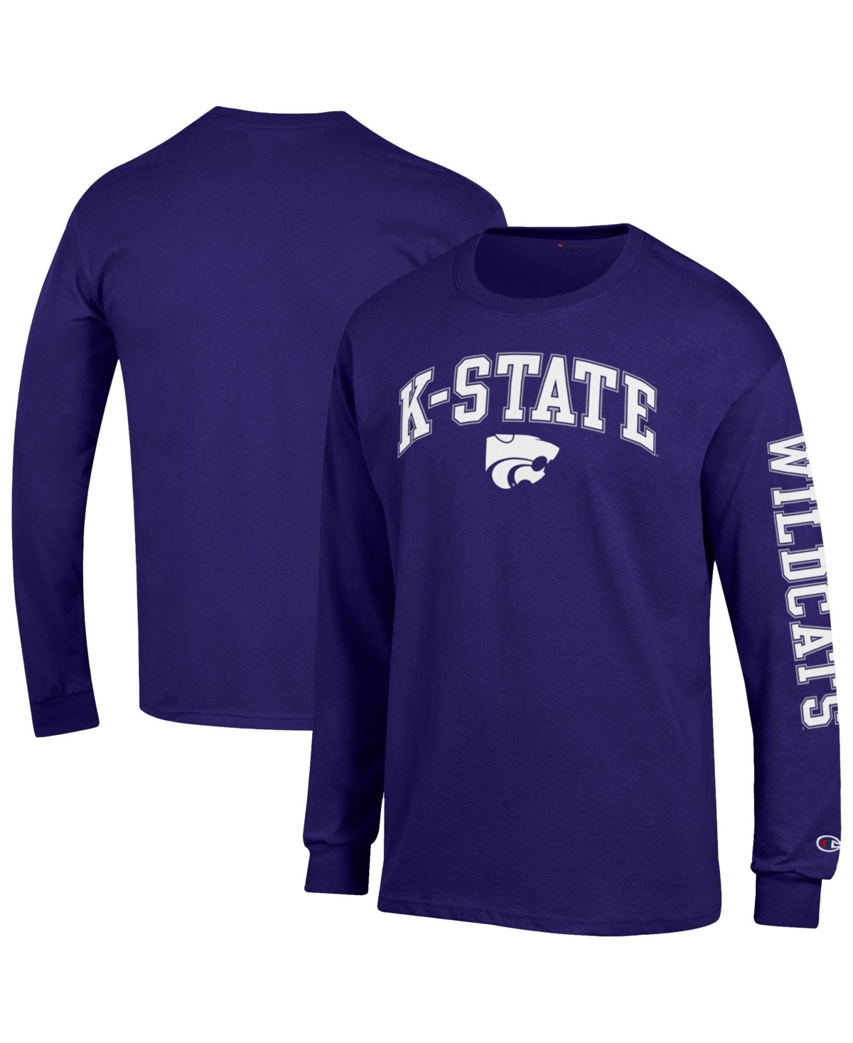 Click here for Champion Mens Purple Kansas State Wildcats Arch Ov... prices
