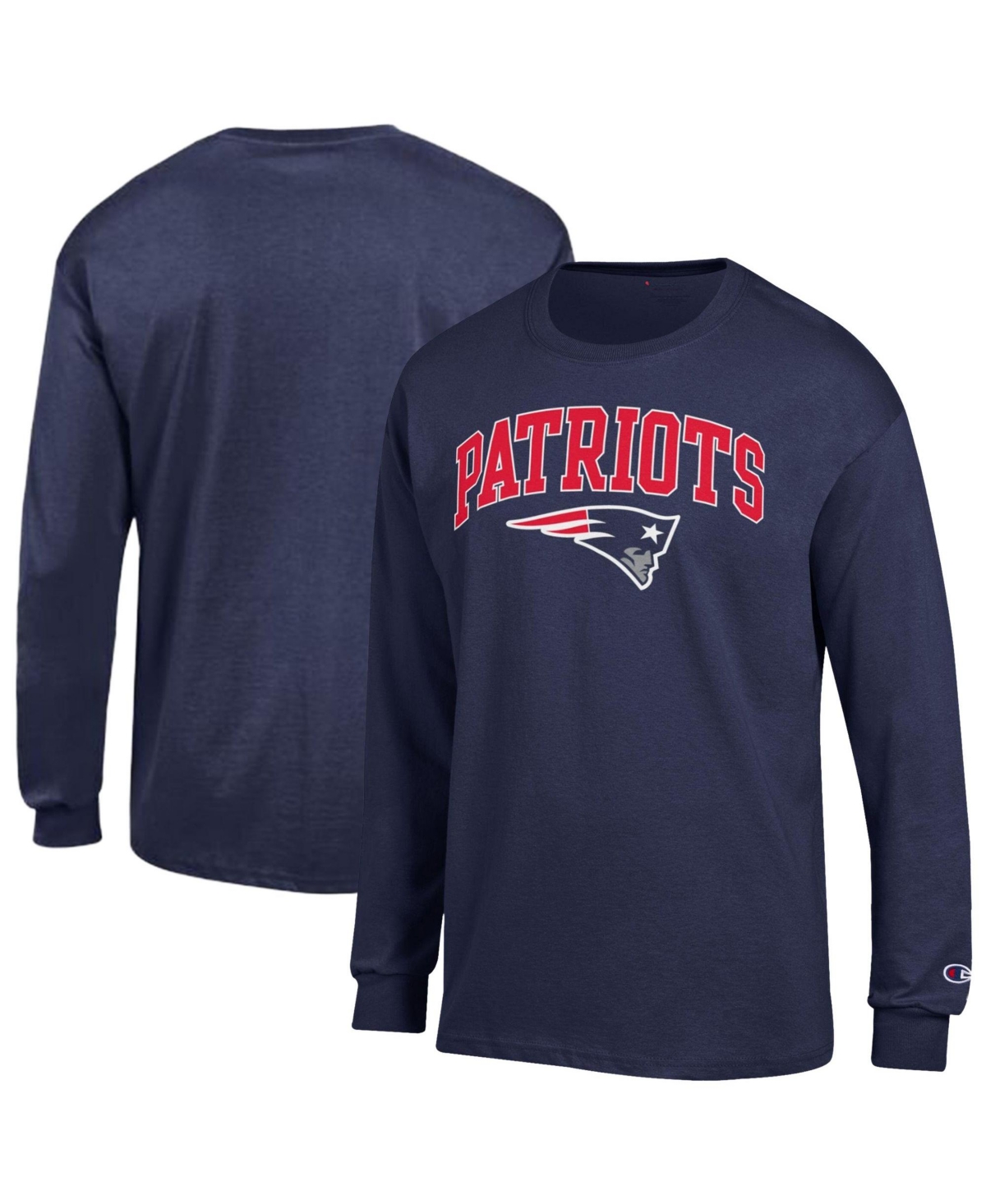 Click here for Champion Mens Navy New England Patriots Arch Over... prices