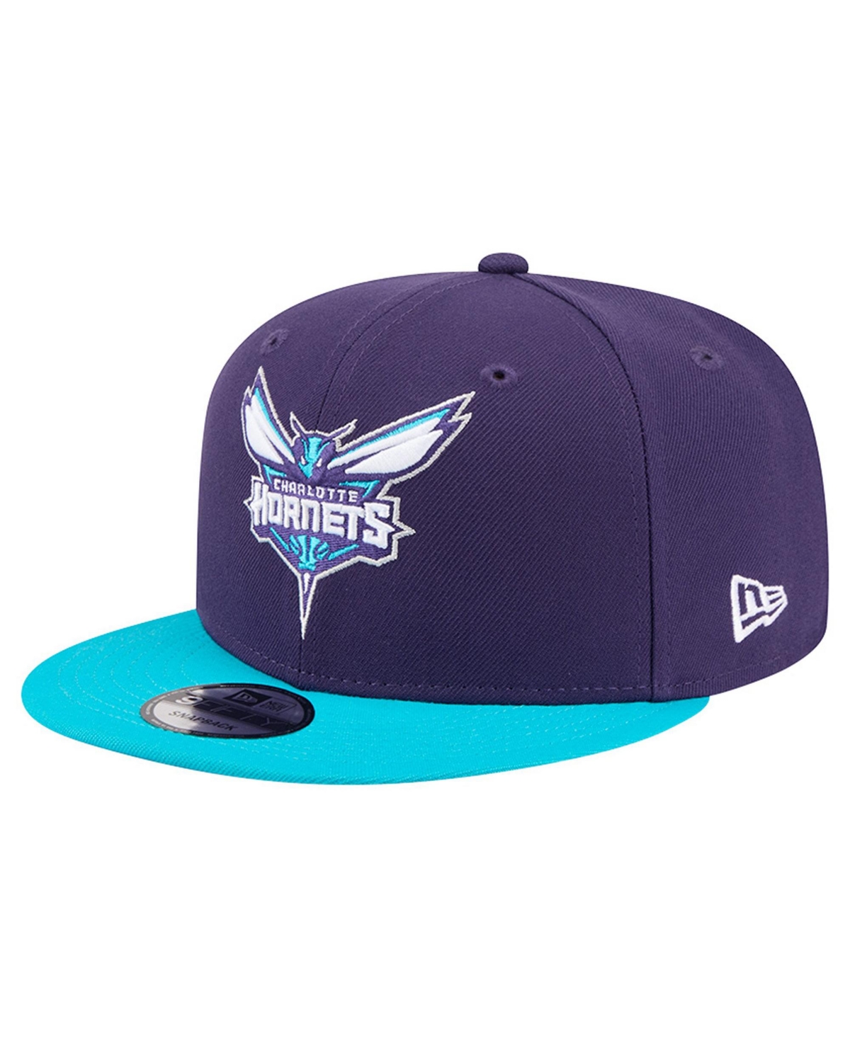Click here for New Era Mens Purple Charlotte Hornets Two-Tone 9FI... prices
