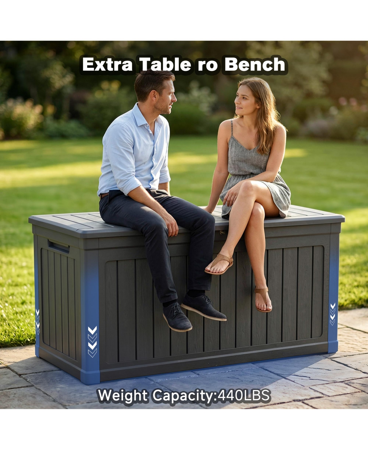 Click here for Zeny Gallon Large Outdoor Storage Xxl Deck Box for... prices