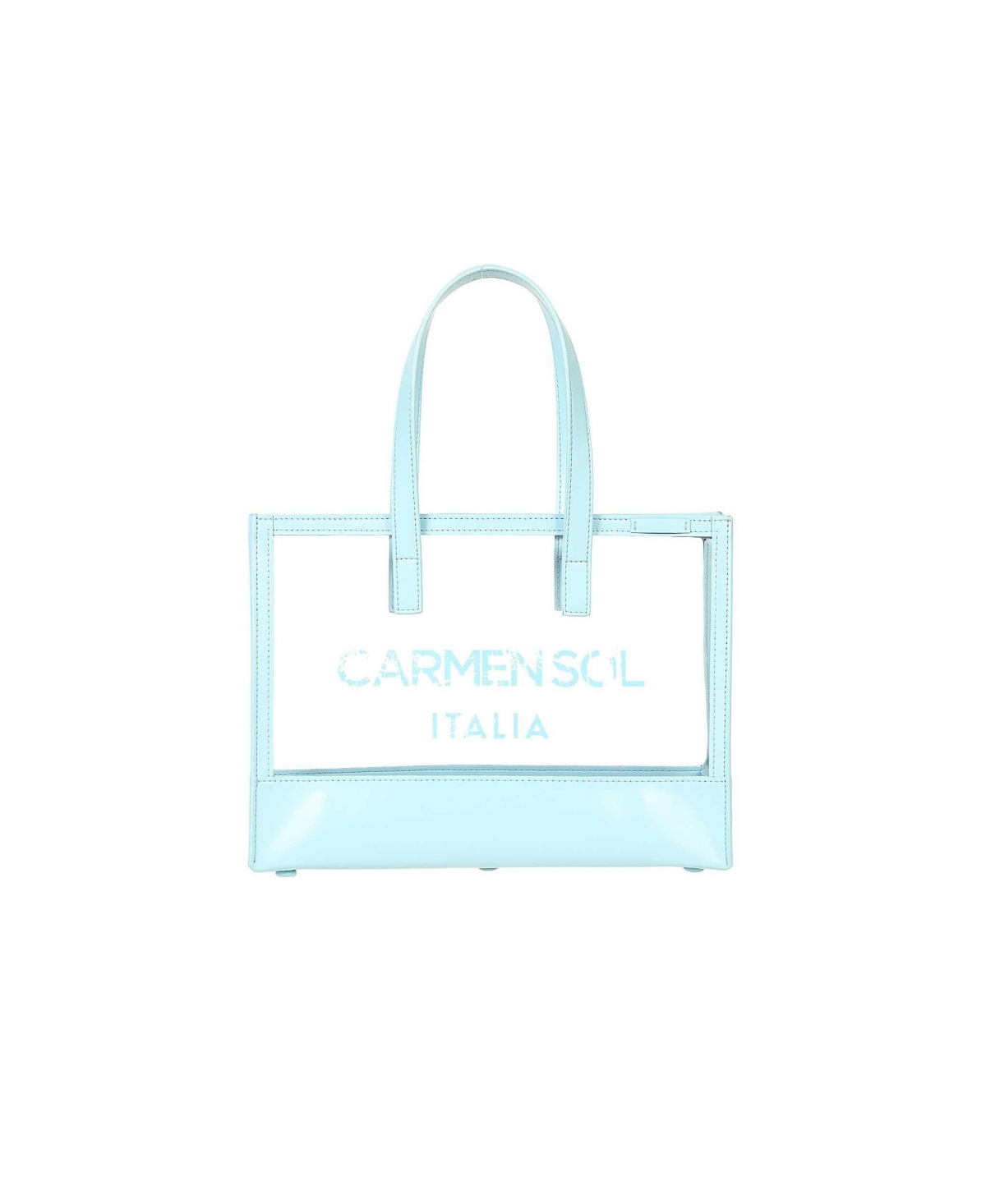 Click here for Carmen Sol Womens Venezia Clear Mini Tote Clear -... prices