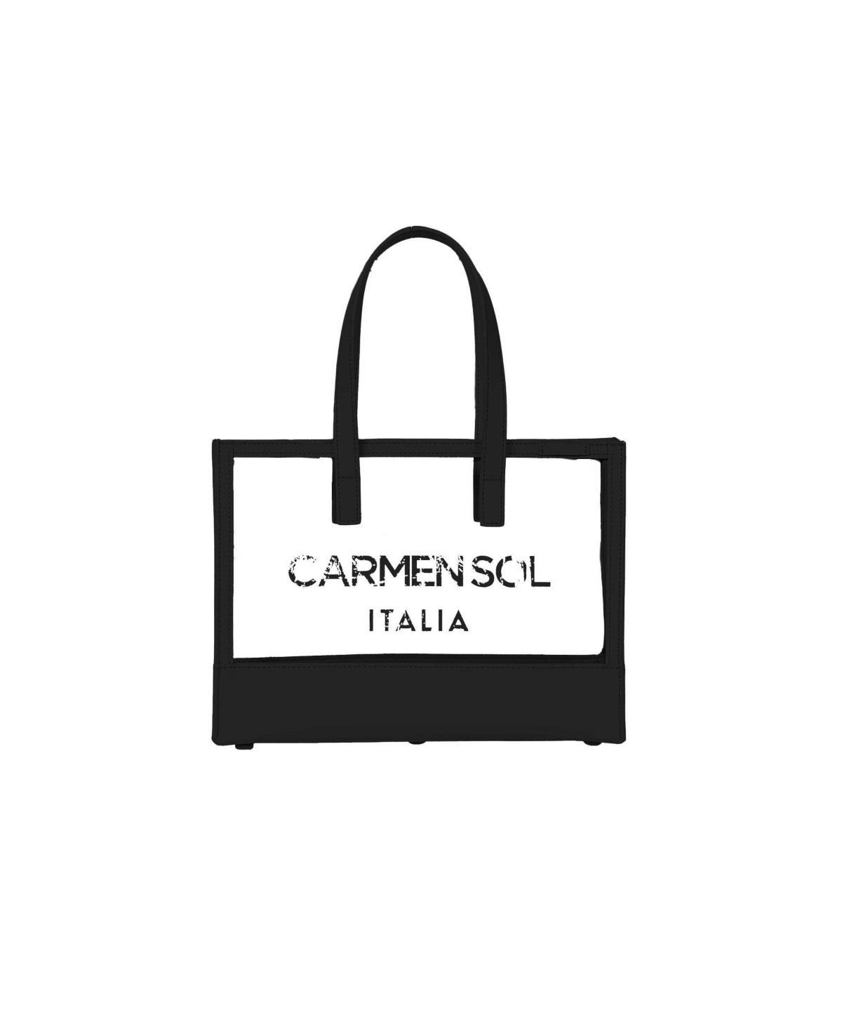 Click here for Carmen Sol Womens Venezia Clear Mini Tote Clear -... prices