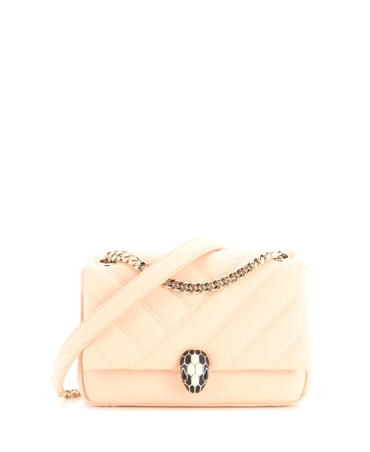 Click here for Pre-Owned Bvlgari Small Serpenti Cabochon Shoulder... prices
