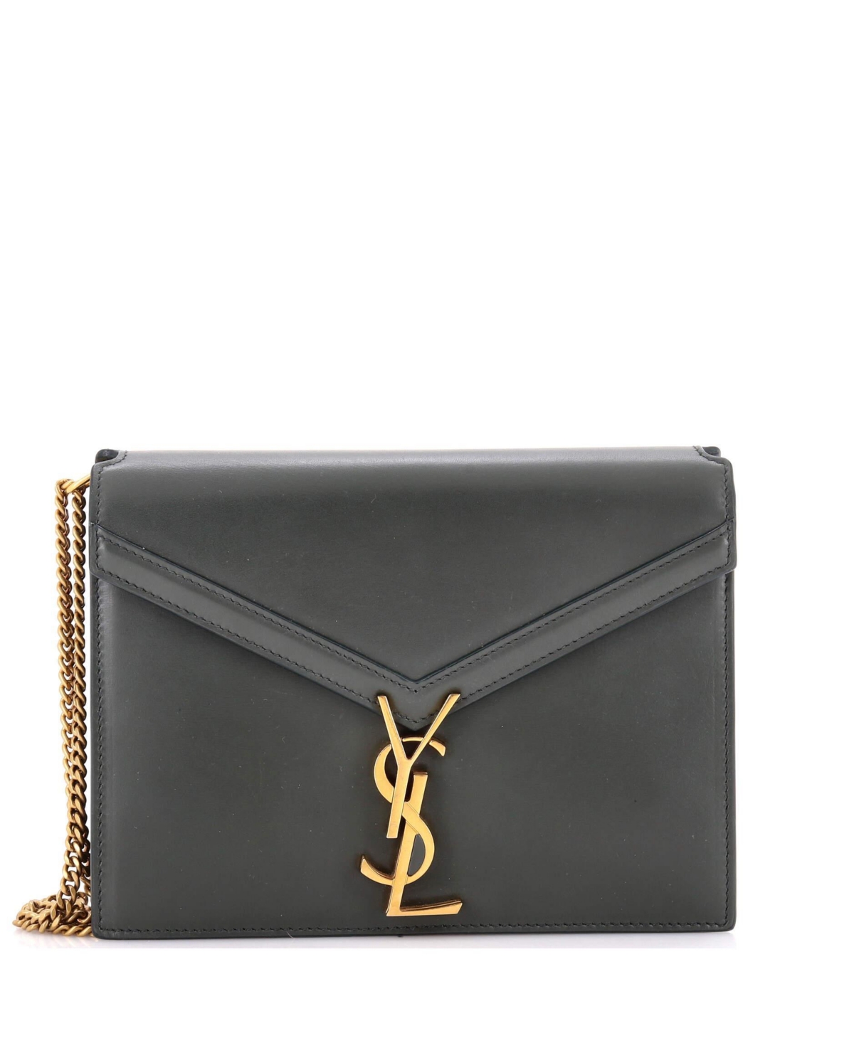 Click here for Pre-Owned Saint Laurent Small Cassandra Chain Shou... prices