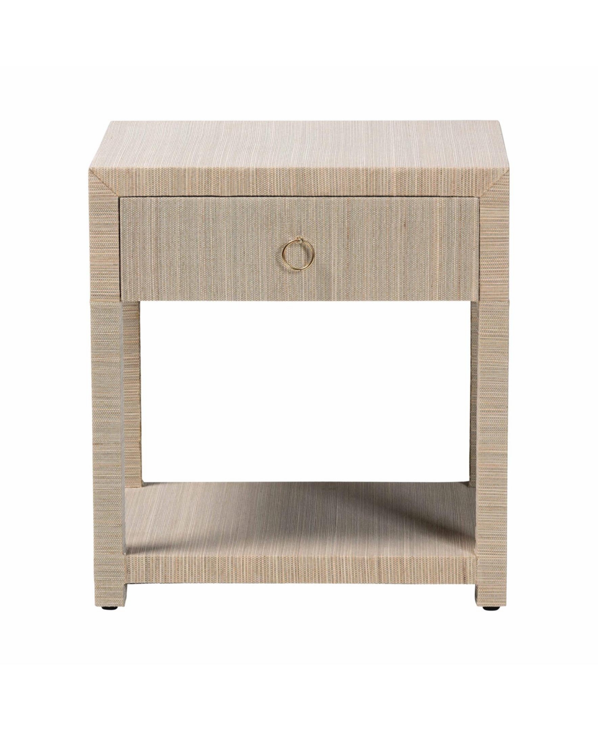 Click here for bali & pari Nata 24 Natural Grasscloth 1-Drawer Ni... prices