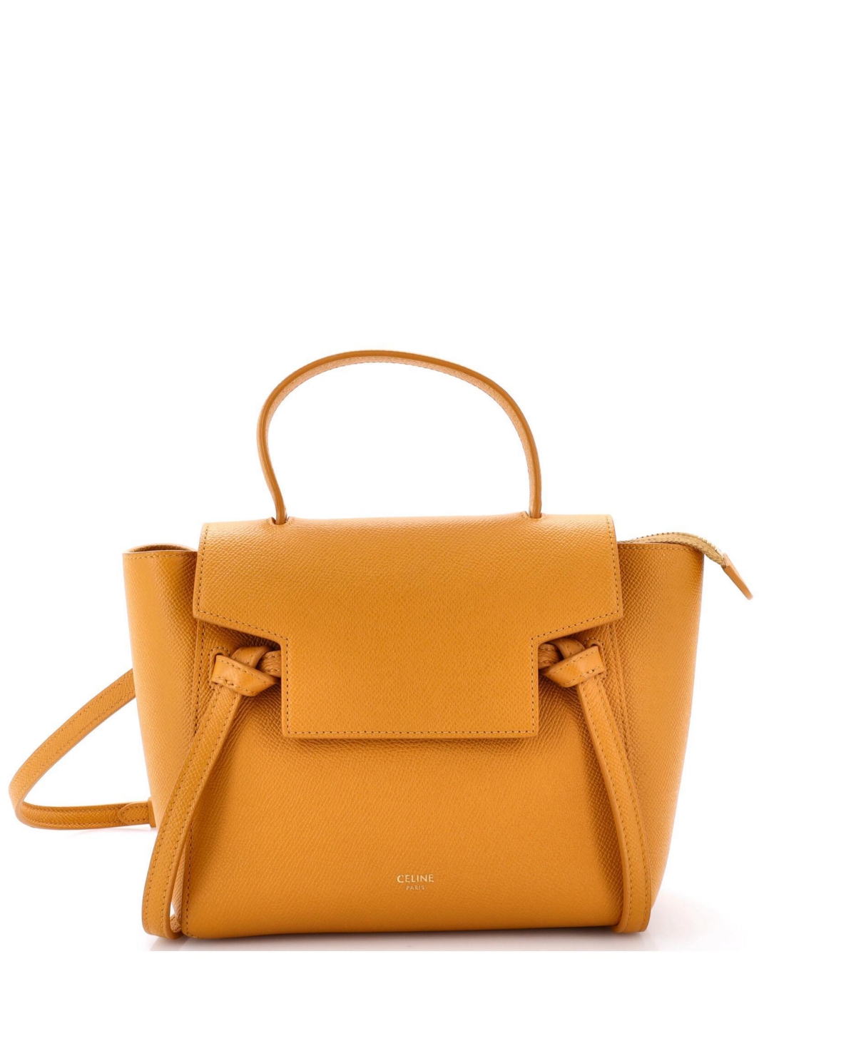 Click here for Pre-Owned Celine Nano Belt Bag Textured Leather -... prices