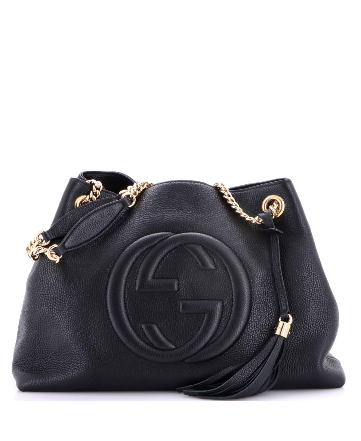 Click here for Pre-Owned Gucci Medium Soho Chain Strap Shoulder B... prices