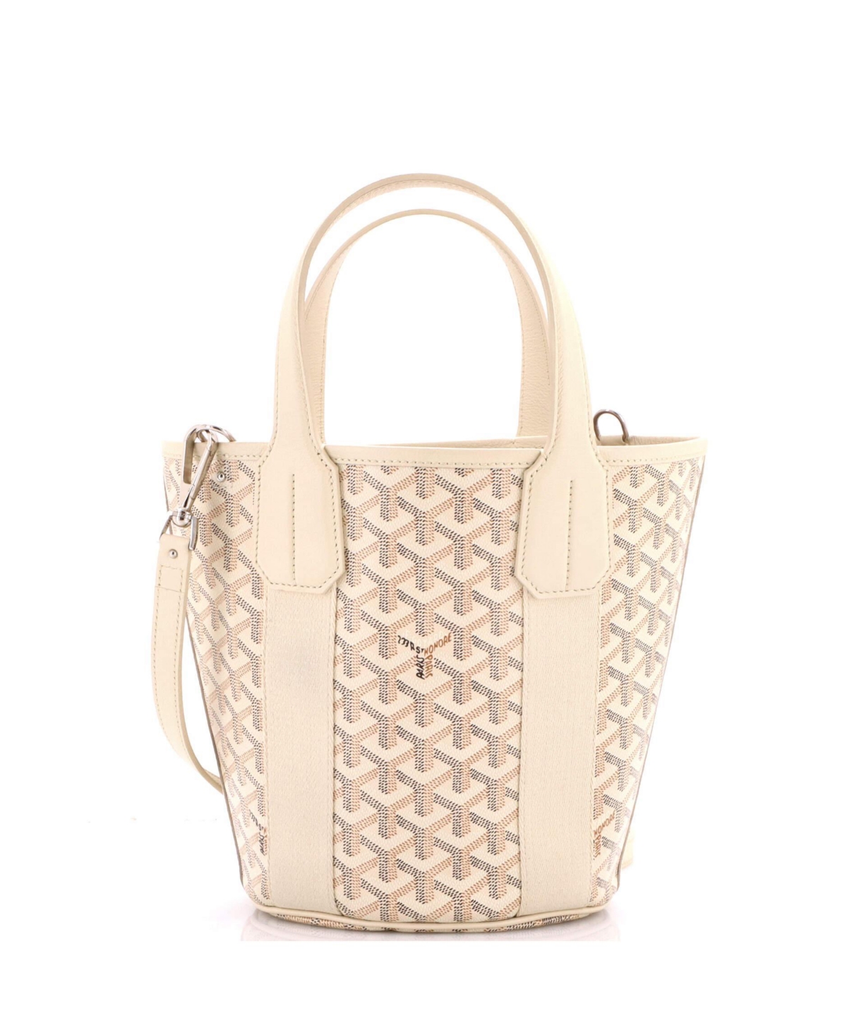 Click here for Pre-Owned Goyard Pm Belharra Tote Coated Canvas -... prices
