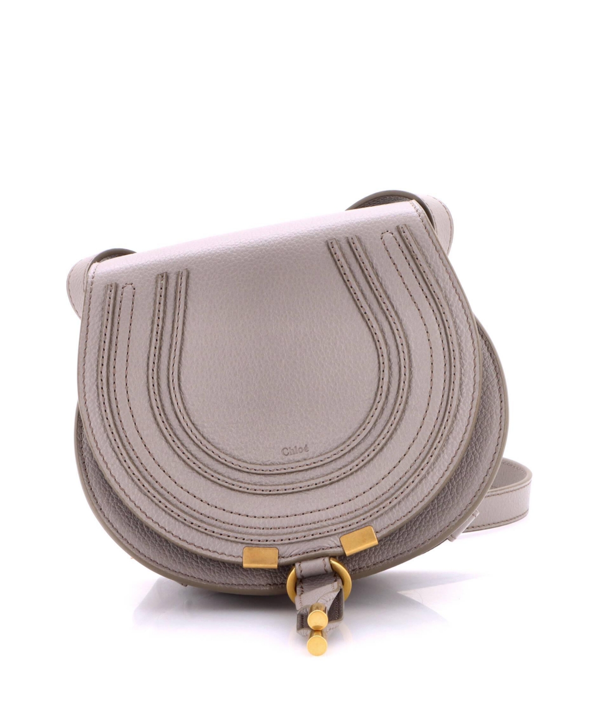 Click here for Pre-Owned Chloe Mini Marcie Crossbody Bag Leather... prices