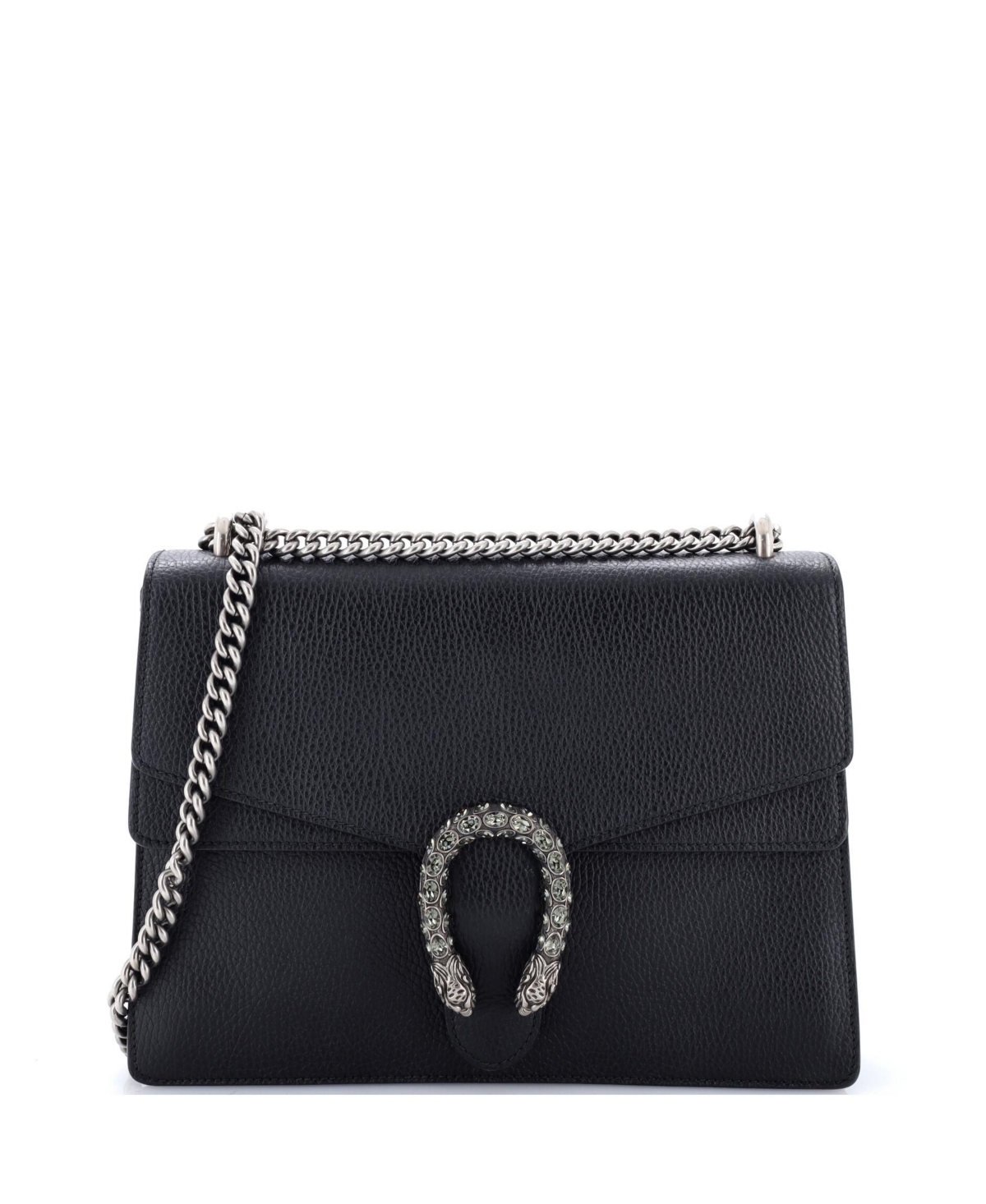 Click here for Pre-Owned Gucci Medium Dionysus Bag Leather - Blac... prices