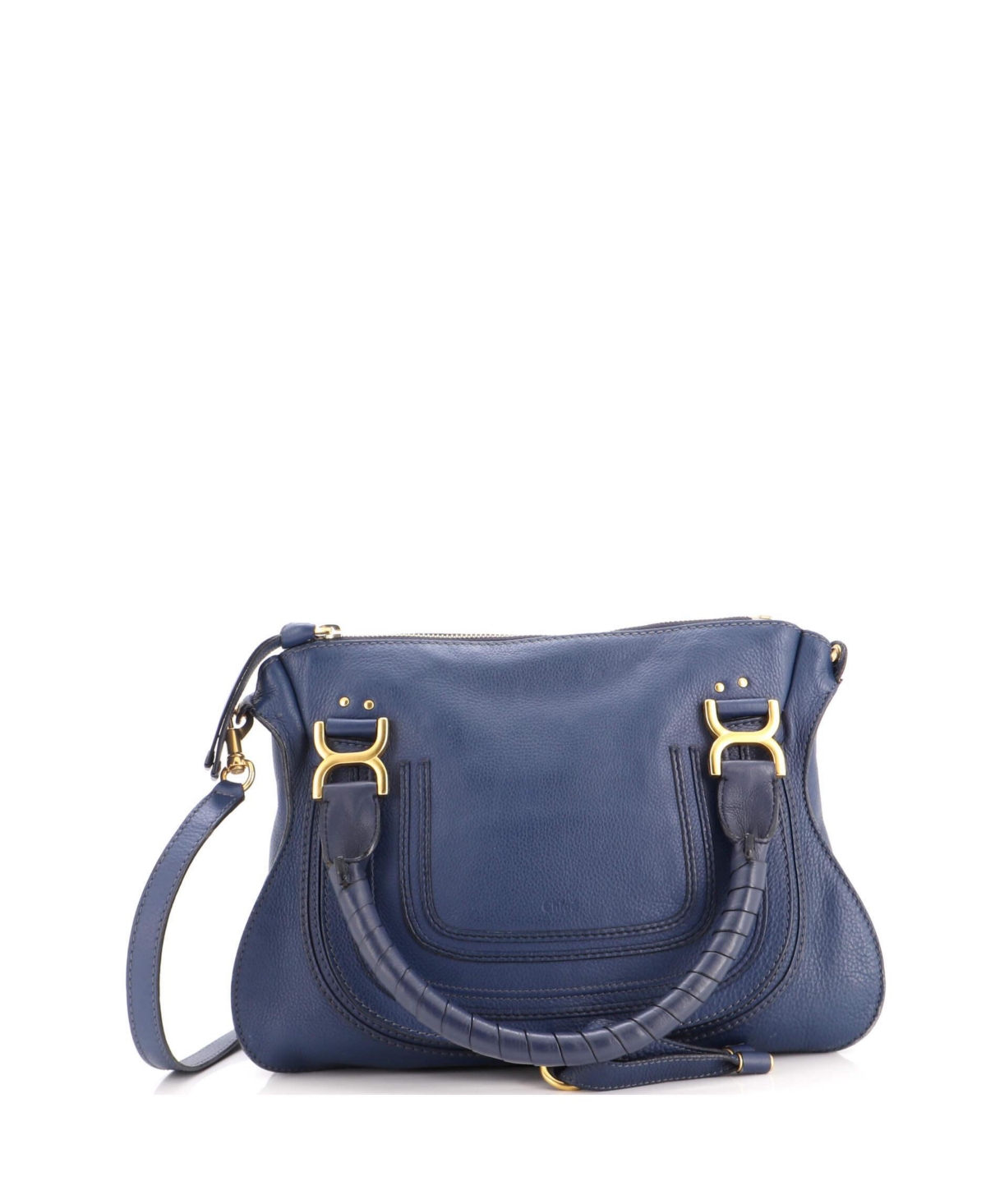 Click here for Pre-Owned Chloe Medium Marcie Shoulder Bag Leather... prices