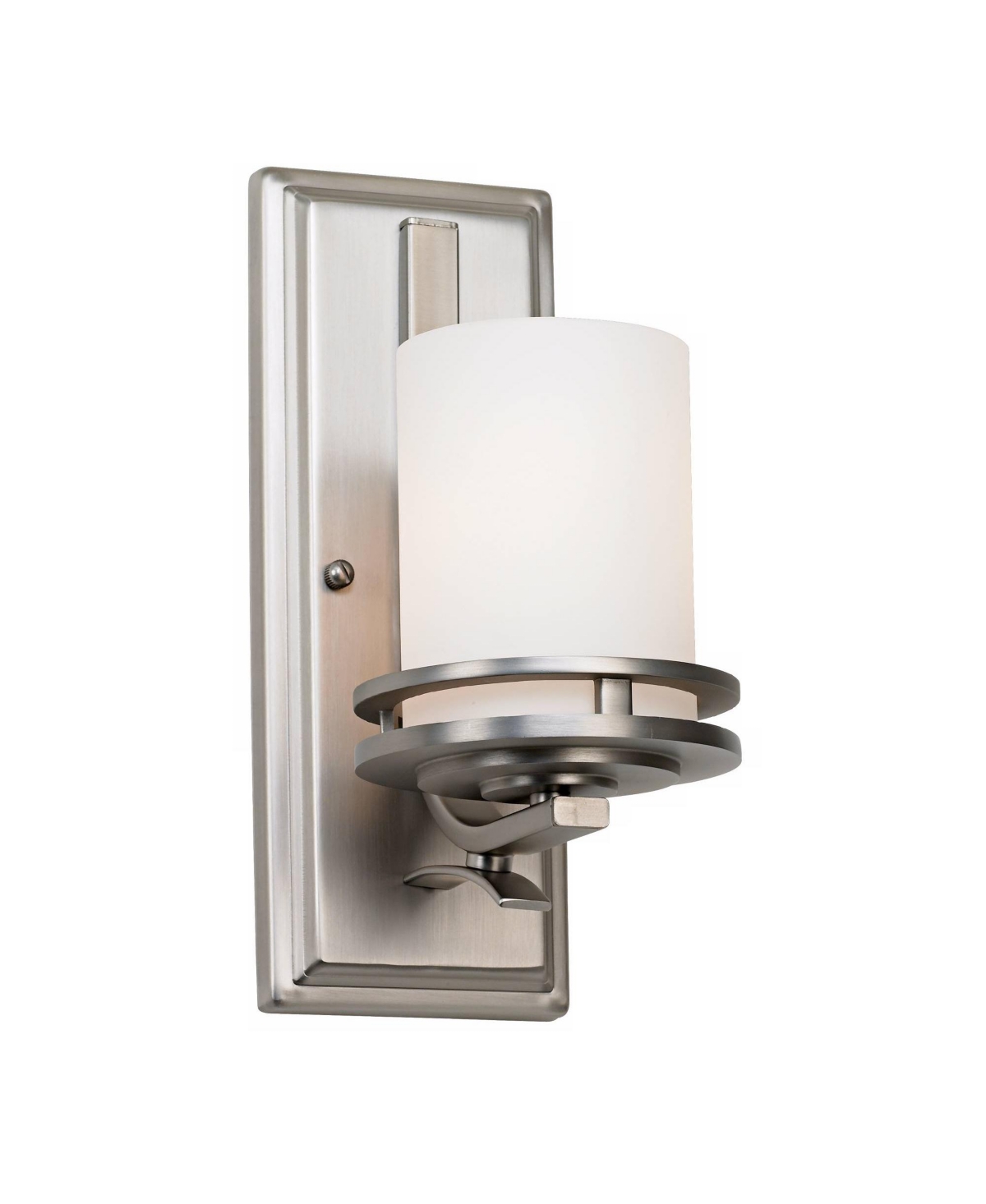 Click here for Kichler Hendrik 12 High Nickel and White Etched Gl... prices