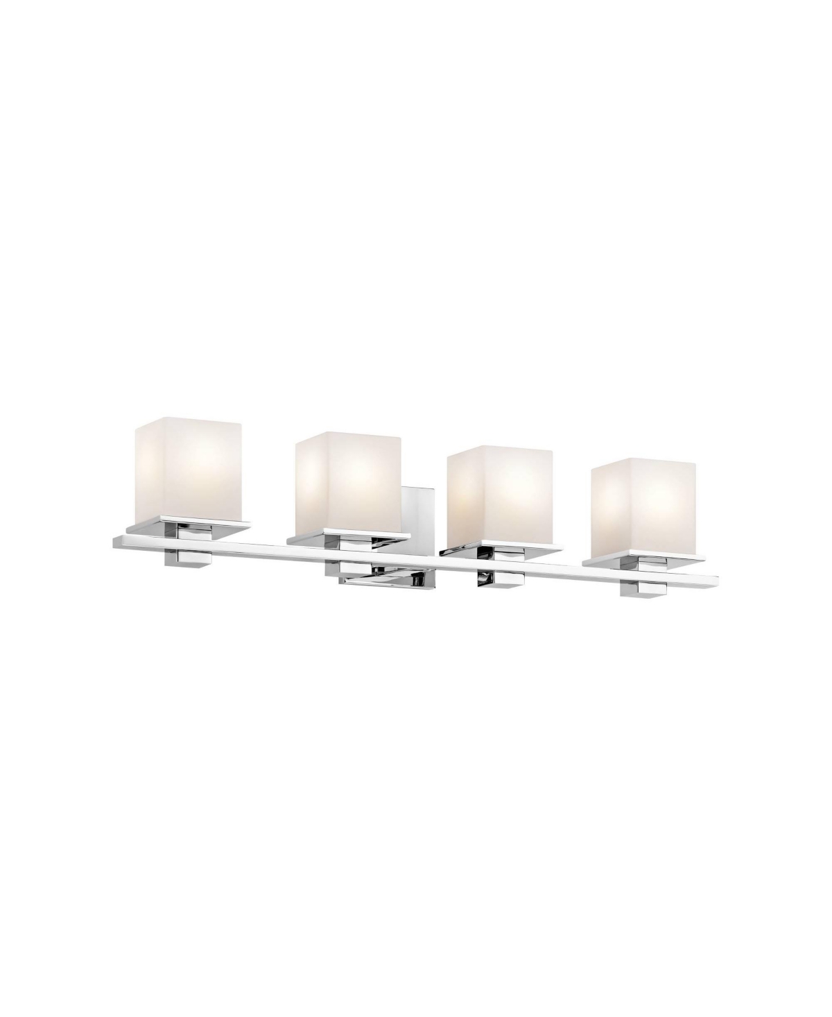 Click here for Kichler Tully 32 Wide Chrome Opal 4-Light Modern B... prices
