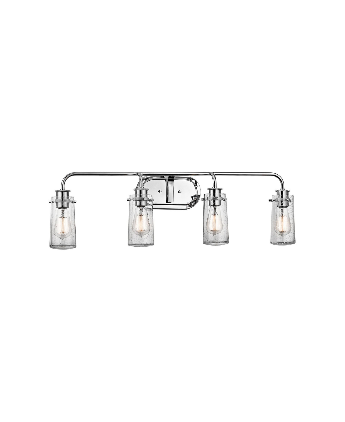 Click here for Kichler Braelyn 4-Light 34 1/4W Seedy Glass Bath L... prices