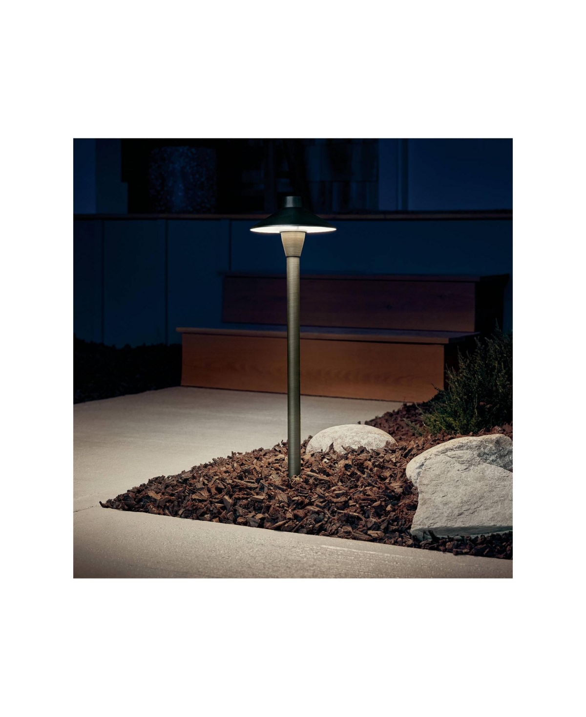 Click here for Kichler Landscape 6 3/4 Wide Centennial Brass Path... prices