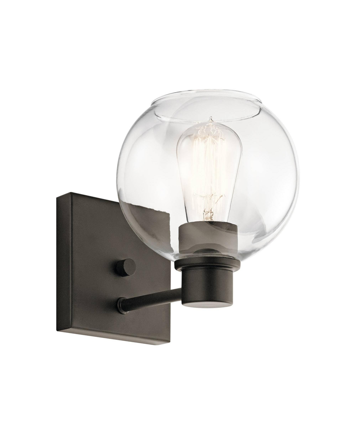 Click here for Kichler Harmony 8 High Olde Bronze Wall Sconce - B... prices