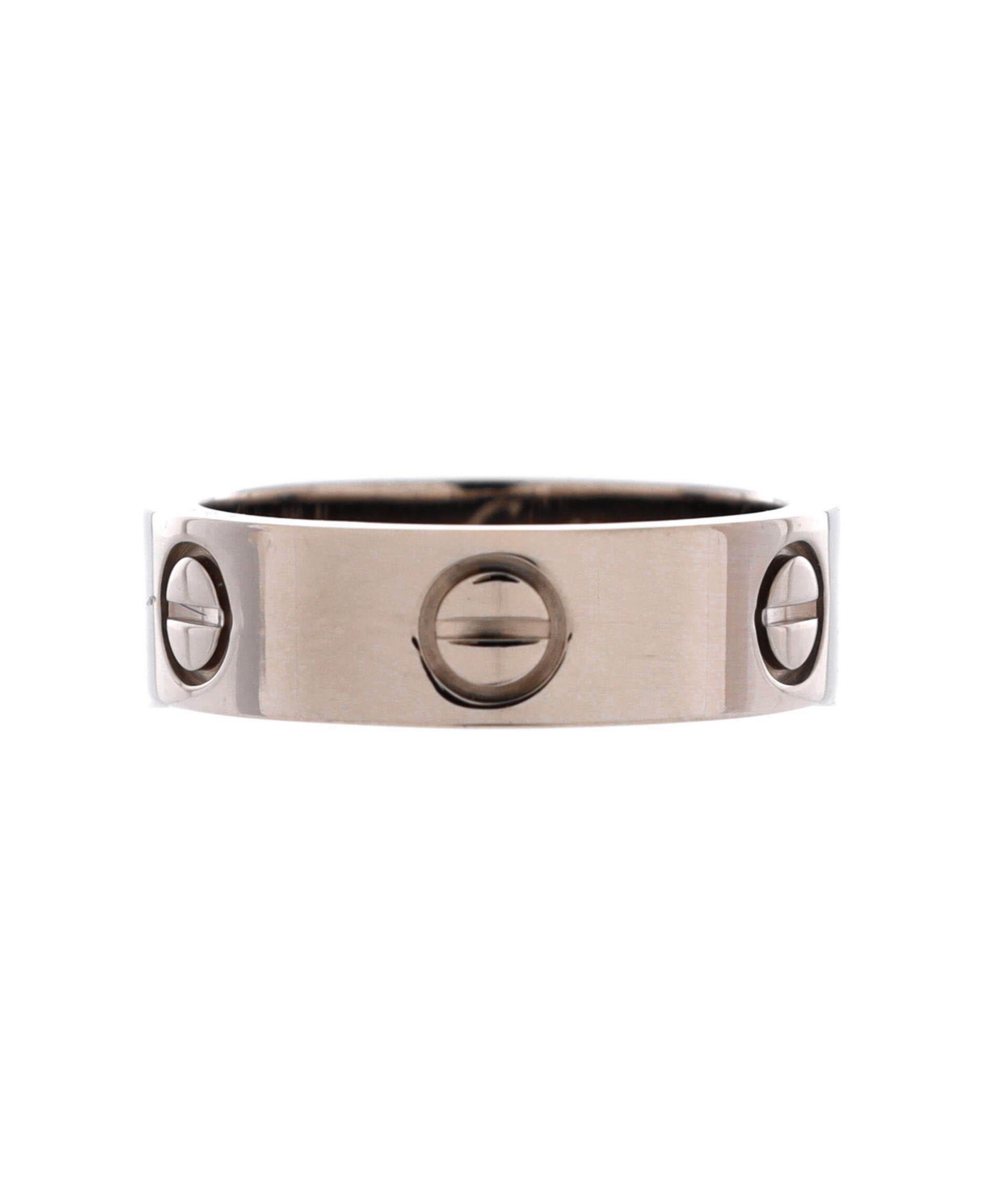 Click here for Pre-Owned Cartier Love Band Ring - 18k white gold prices