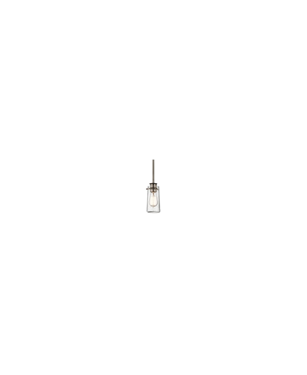 Click here for Kichler Braelyn 3 3/4 Wide Classic Pewter Mini Pen... prices
