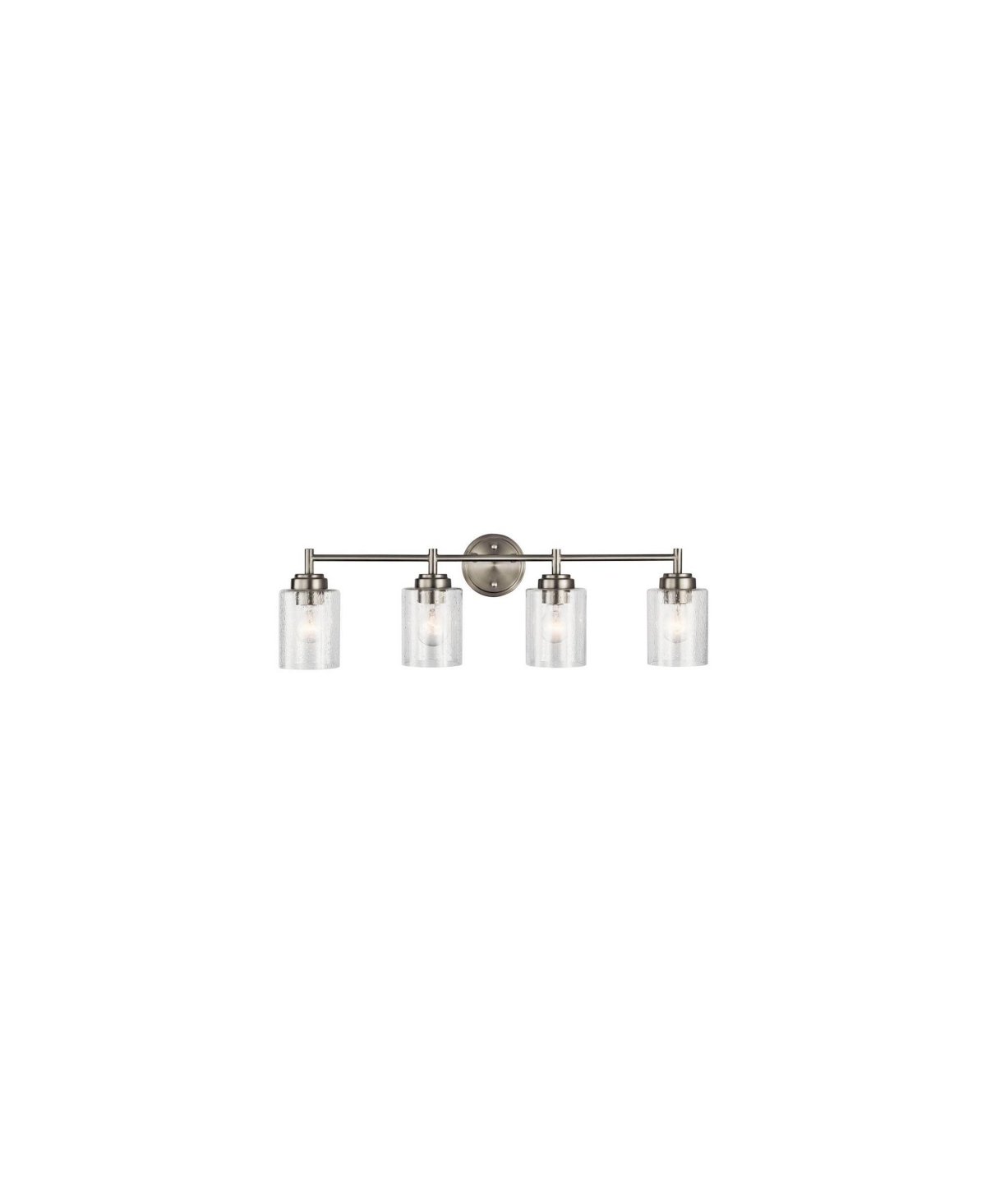 Click here for Kichler Winslow 30 Wide Brushed Nickel 4-Light Bat... prices