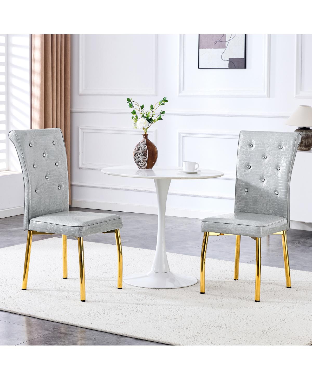 Click here for Streamdale Furniture Crocodile Leather Crystal Cla... prices
