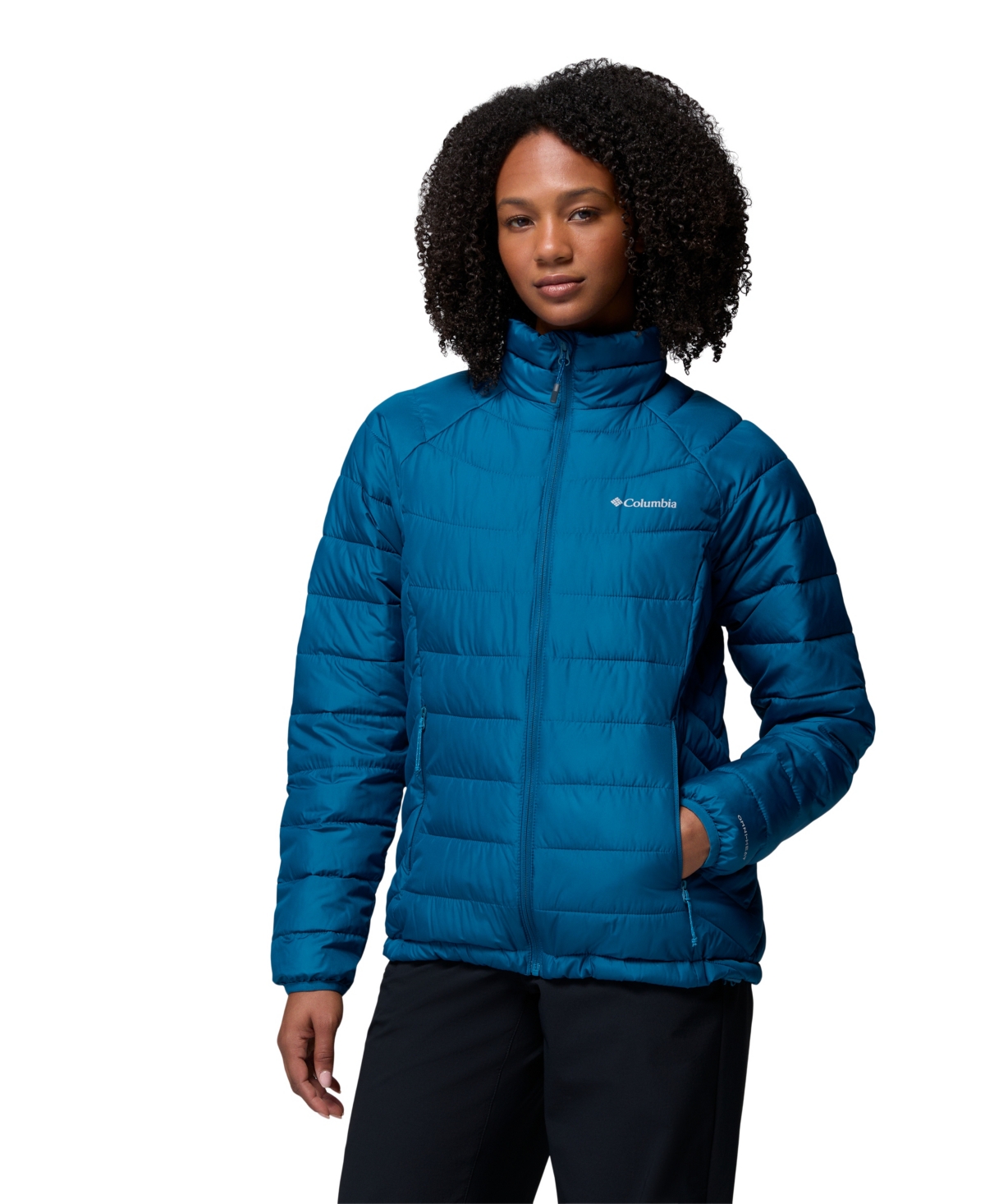 Click here for Columbia Womens Powder Lite Ii Full Zip Jacket - P... prices