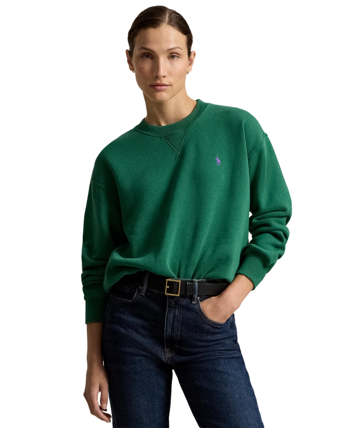 Click here for Polo Ralph Lauren Womens Lightweight Fleece Crew N... prices