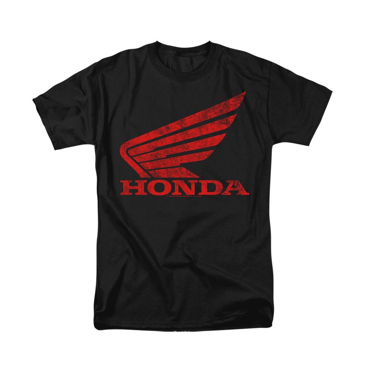 Click here for Honda Mens Distressed Powersports Wing T-Shirt - B... prices