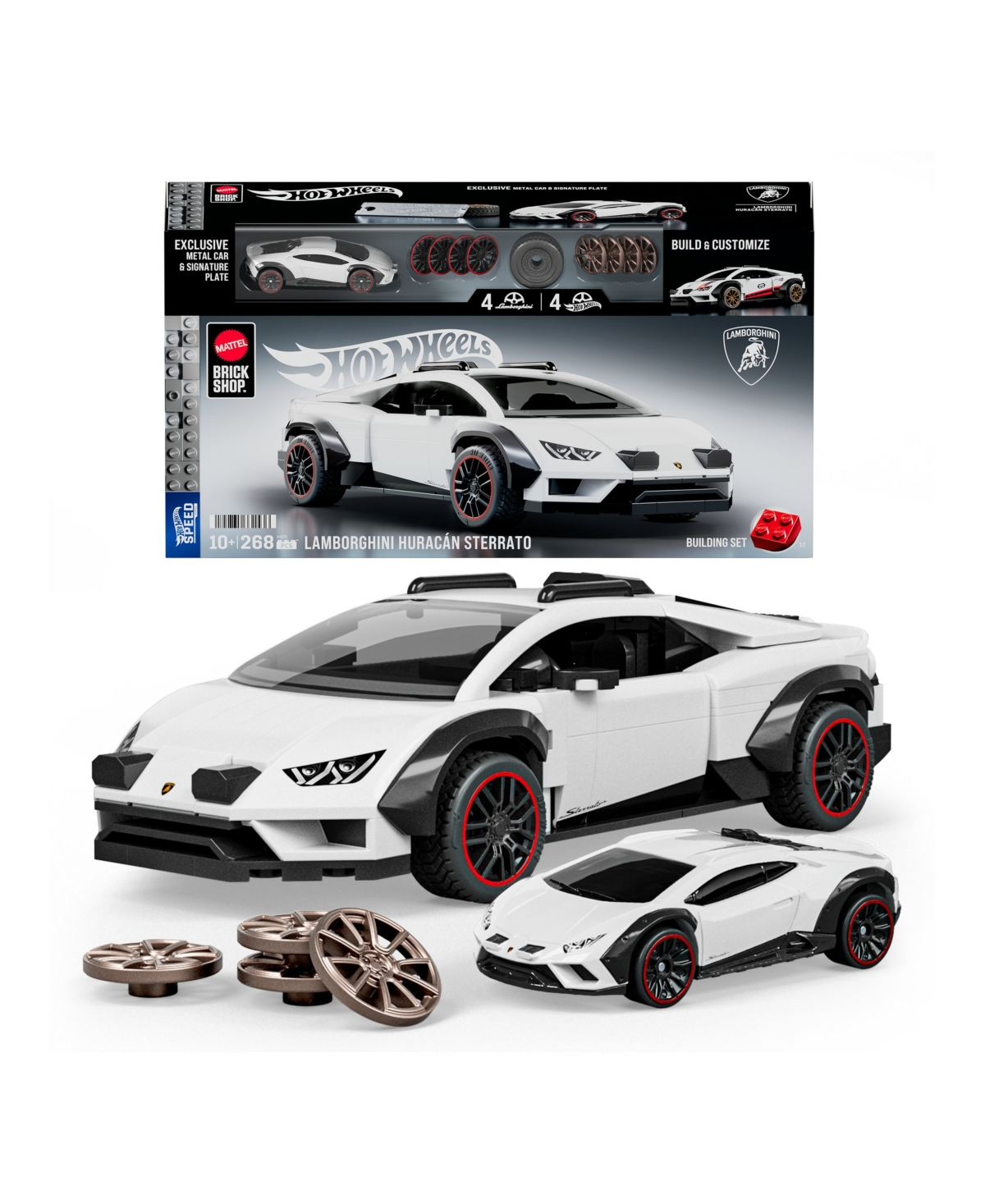 Click here for Mattel Brick Shop Hot Wheels Lamborghini Huracan S... prices