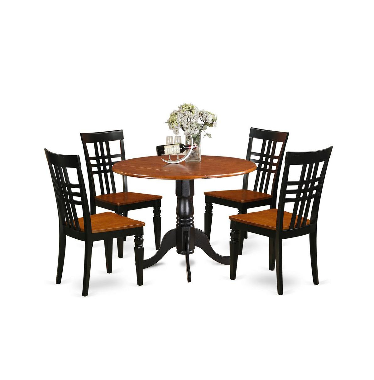 Click here for East West Furniture 5 Piece Dining room set with a... prices