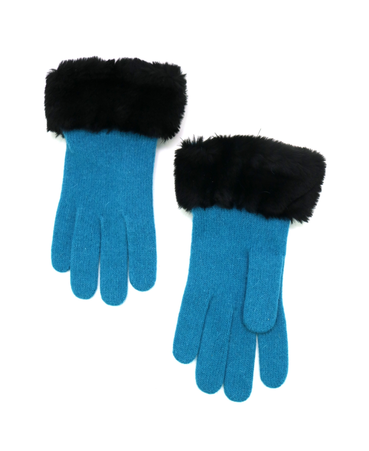 Click here for Portolano Jersey Knit Gloves - Oriental Blue prices