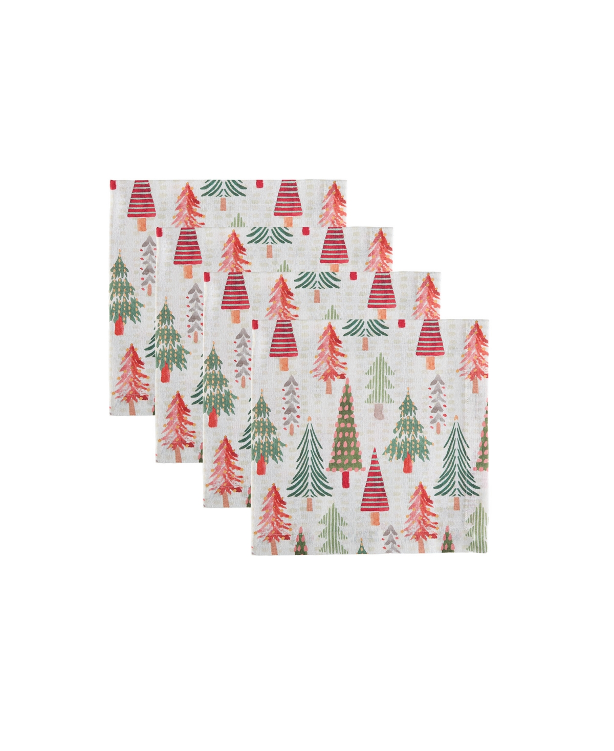 Click here for Tableau Forest Pine Napkins  Set of 4 - Multi prices