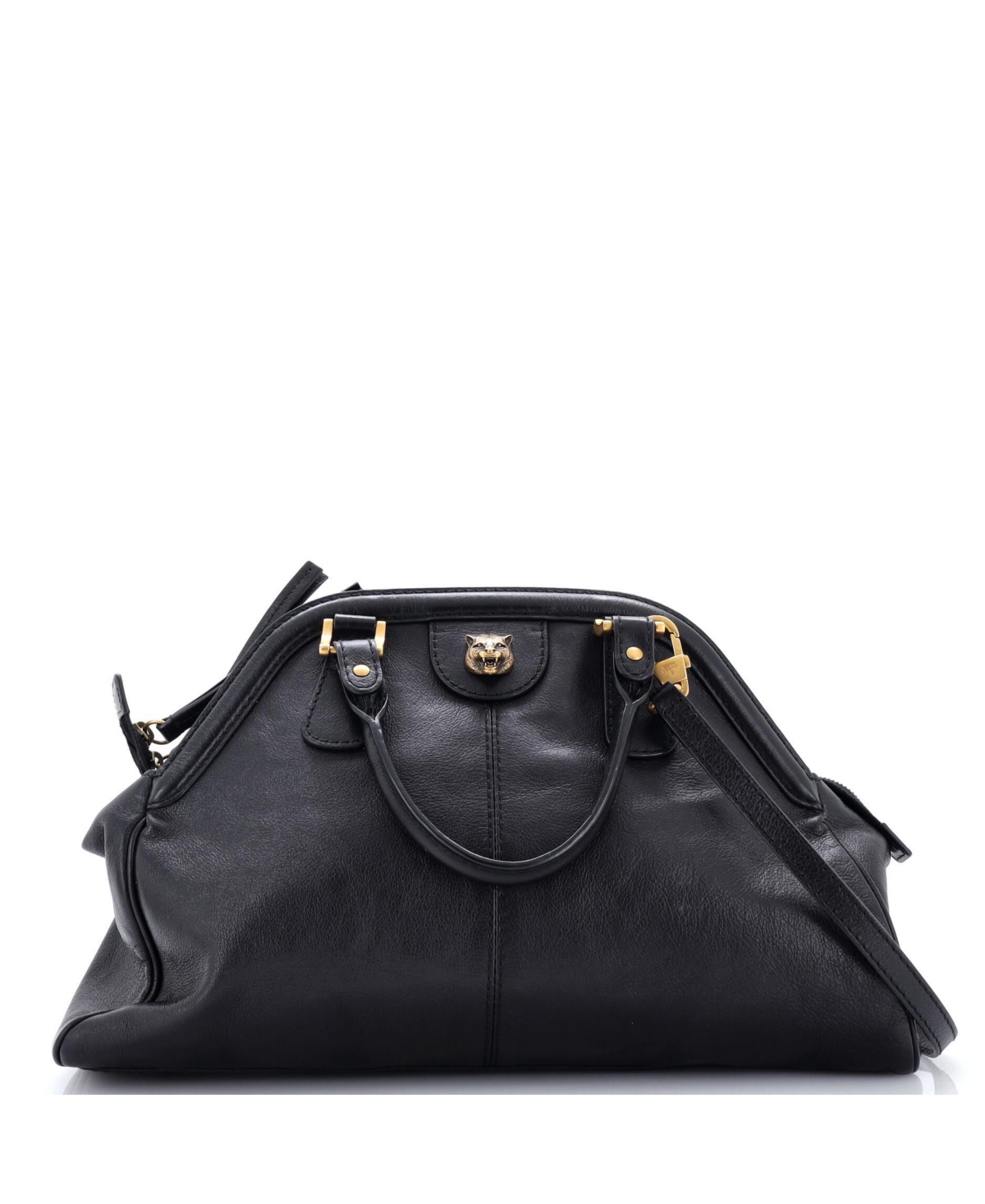 Click here for Pre-Owned Gucci Medium Re(Belle) Top Handle Bag Le... prices