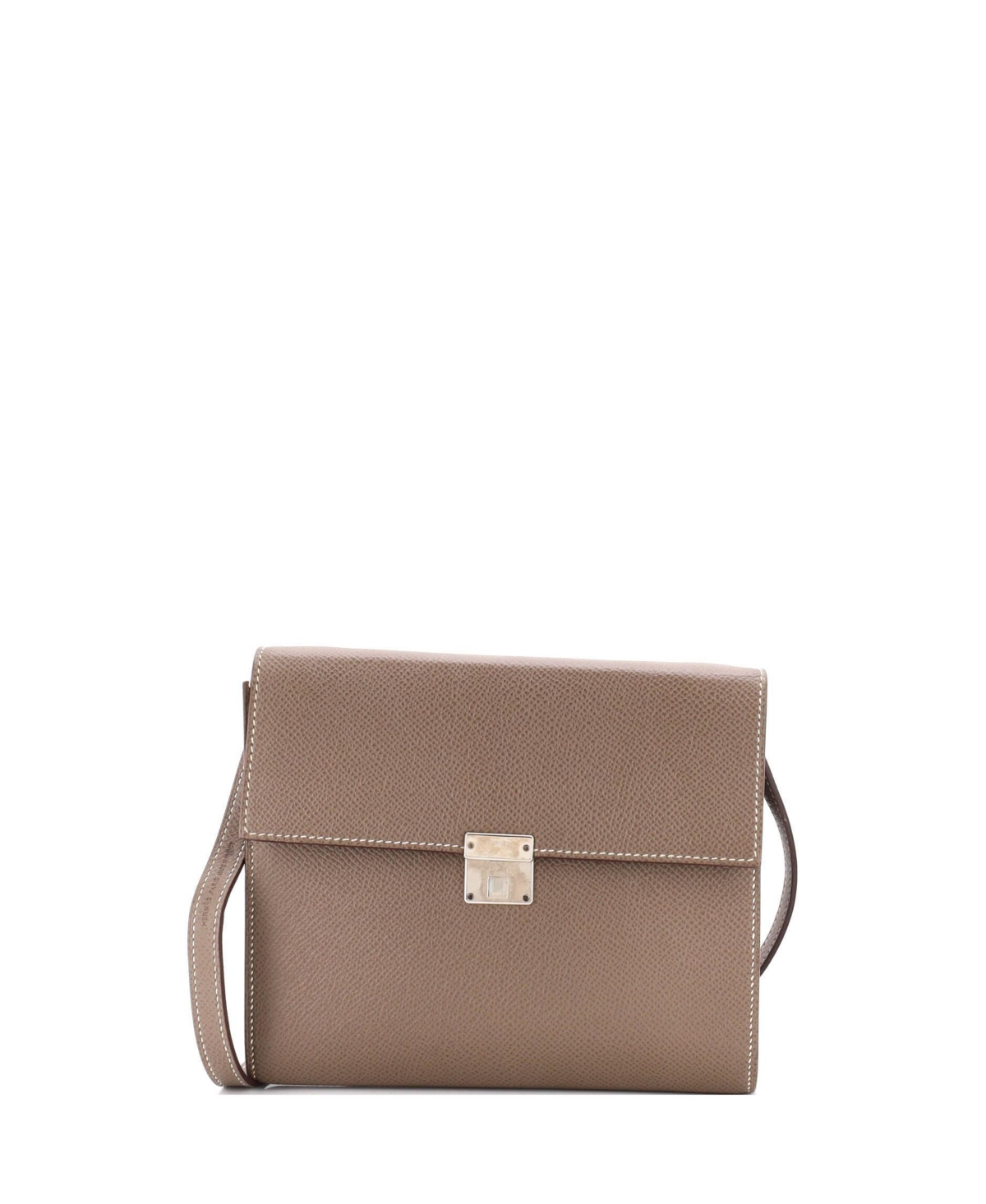 Click here for Pre-Owned Hermes 16 Clic Wallet on Strap Epsom - G... prices