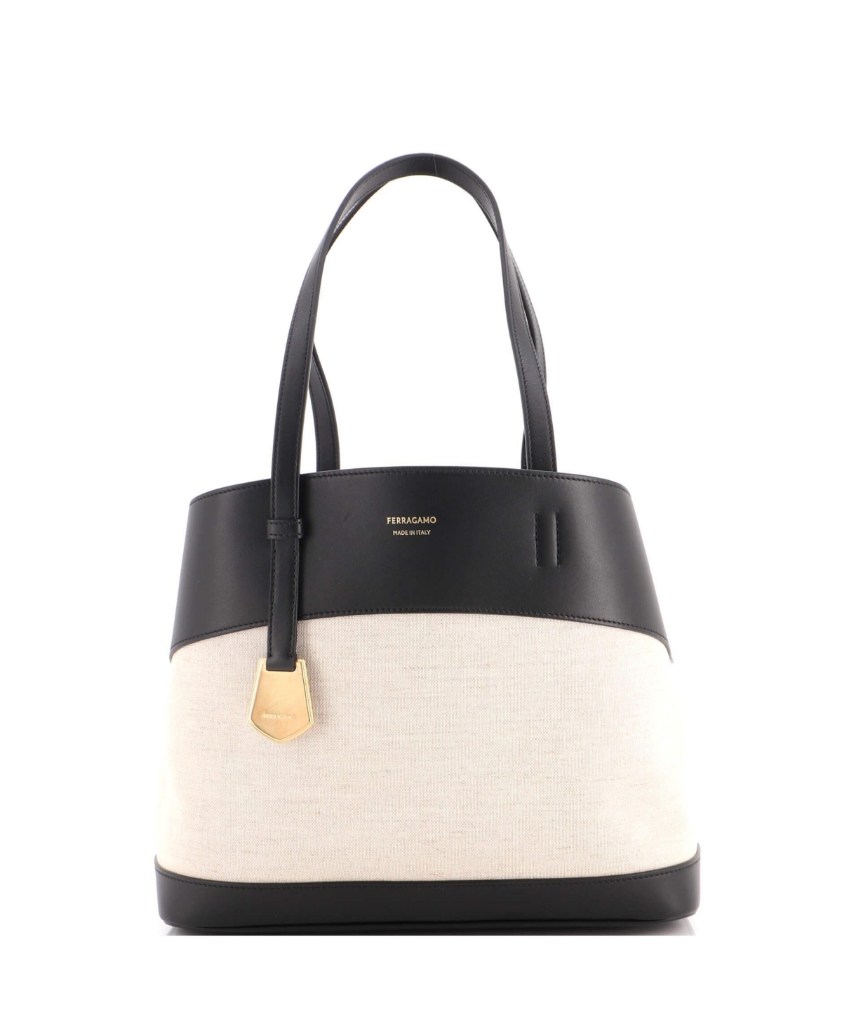Click here for Pre-Owned Salvatore Ferragamo Small Charming Tote... prices