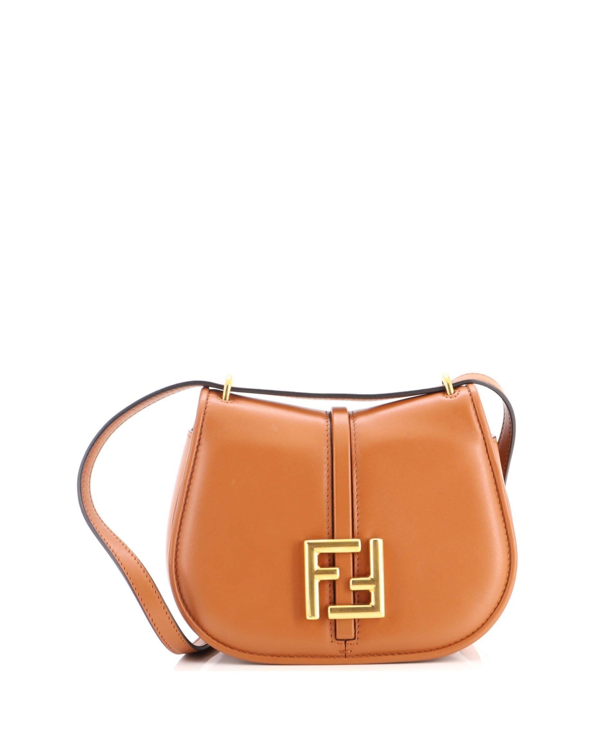 Click here for Pre-Owned Fendi Small Cmon Shoulder Bag Leather -... prices