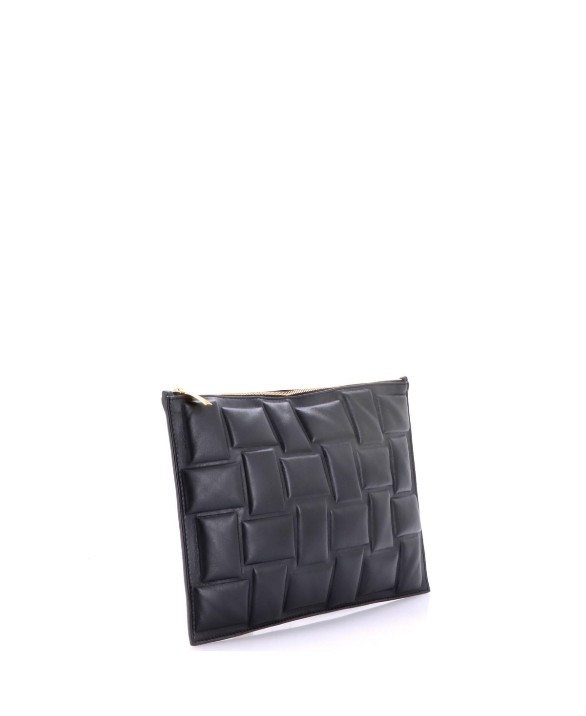 Click here for Pre-Owned Bottega Veneta Cassette Zip Clutch Embos... prices