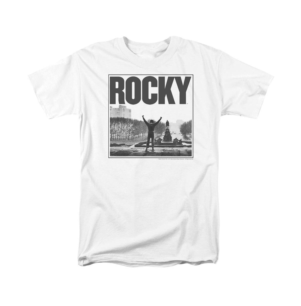 Click here for Rocky Mens Top Of The Stairs T-Shirt - White prices