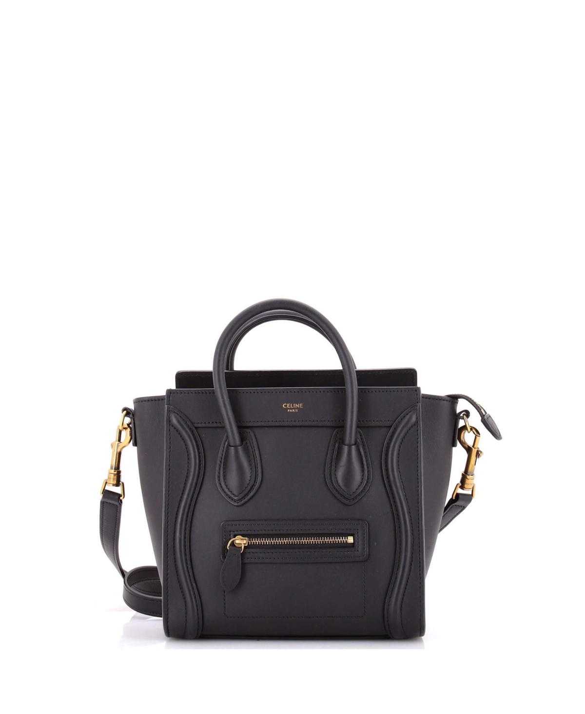 Click here for Pre-Owned Celine Nano Luggage Bag Smooth Leather -... prices