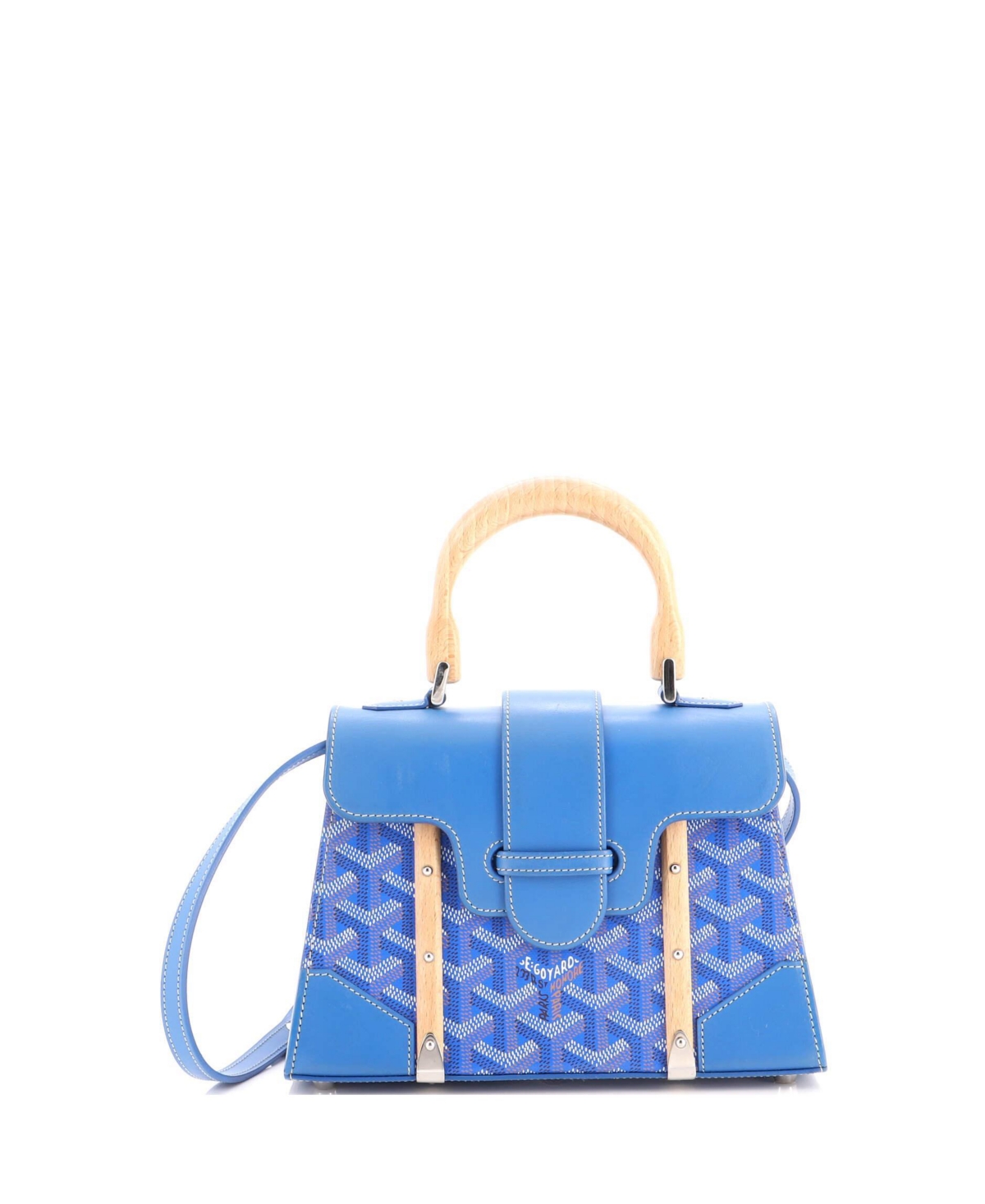 Click here for Pre-Owned Goyard Mini Structured Saigon Top Handle... prices
