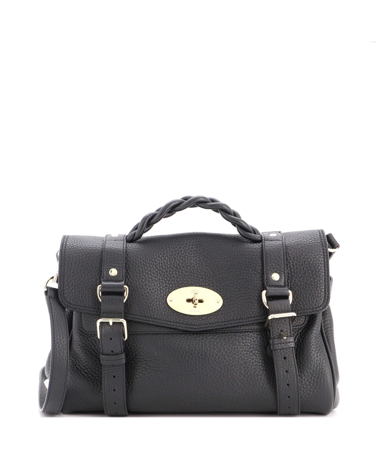 Click here for Pre-Owned Mulberry Medium Alexa Satchel Nm Leather... prices