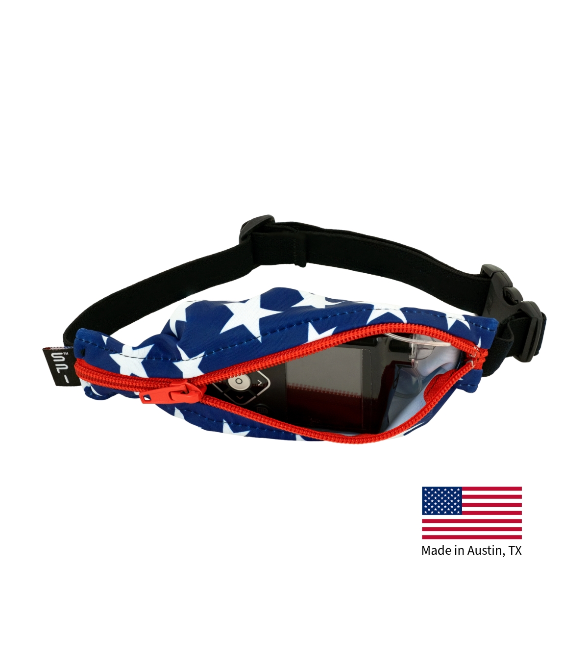 Click here for SPIbelt Childrens Running Belt - Blue/red prices