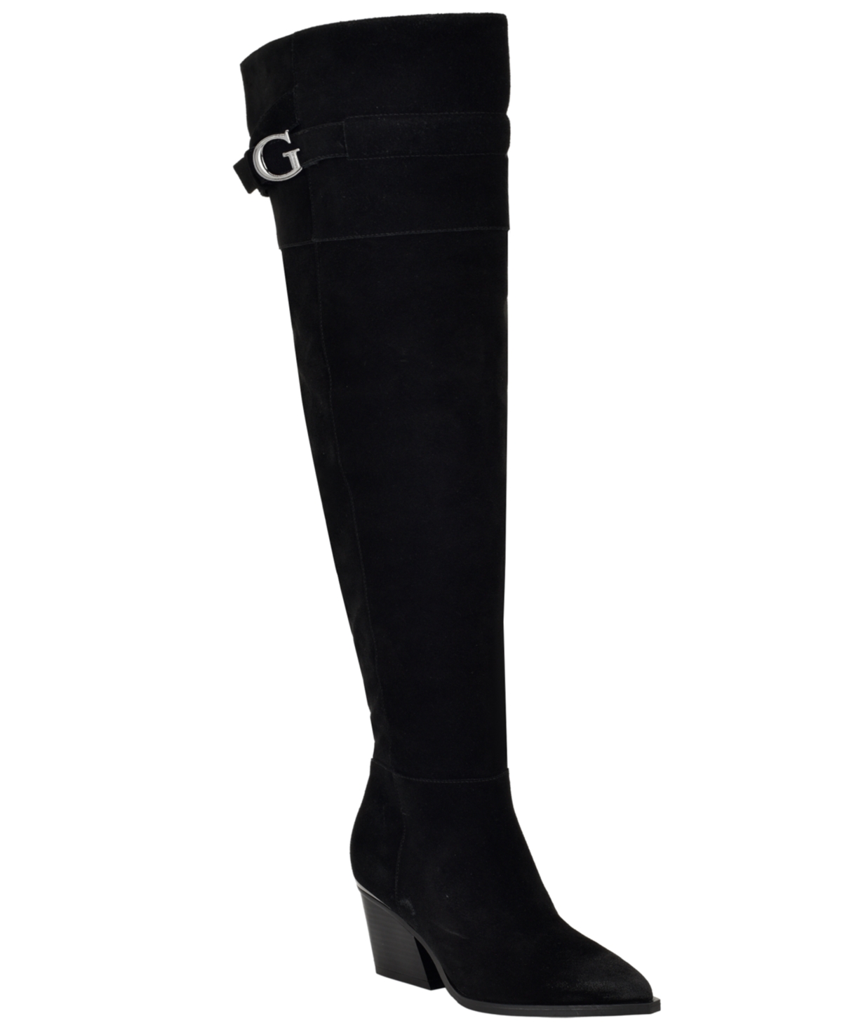 Click here for Guess Womens Wilton Suede Over-The-Knee Slouch Boo... prices