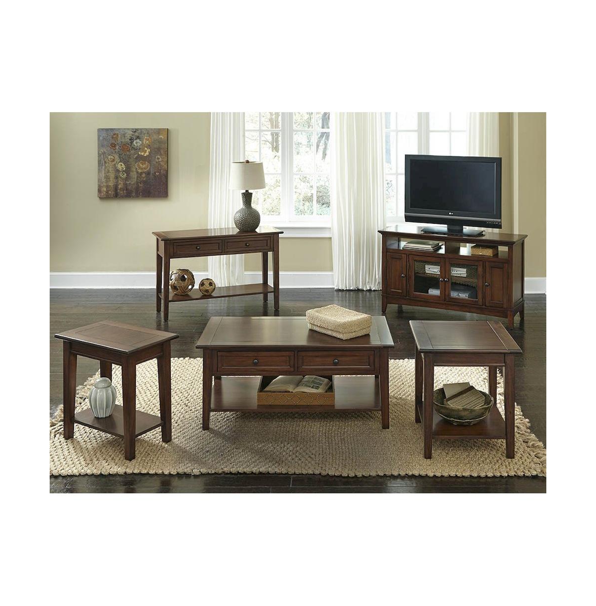Click here for A-America Westlake Chairside Table  with Shelf prices