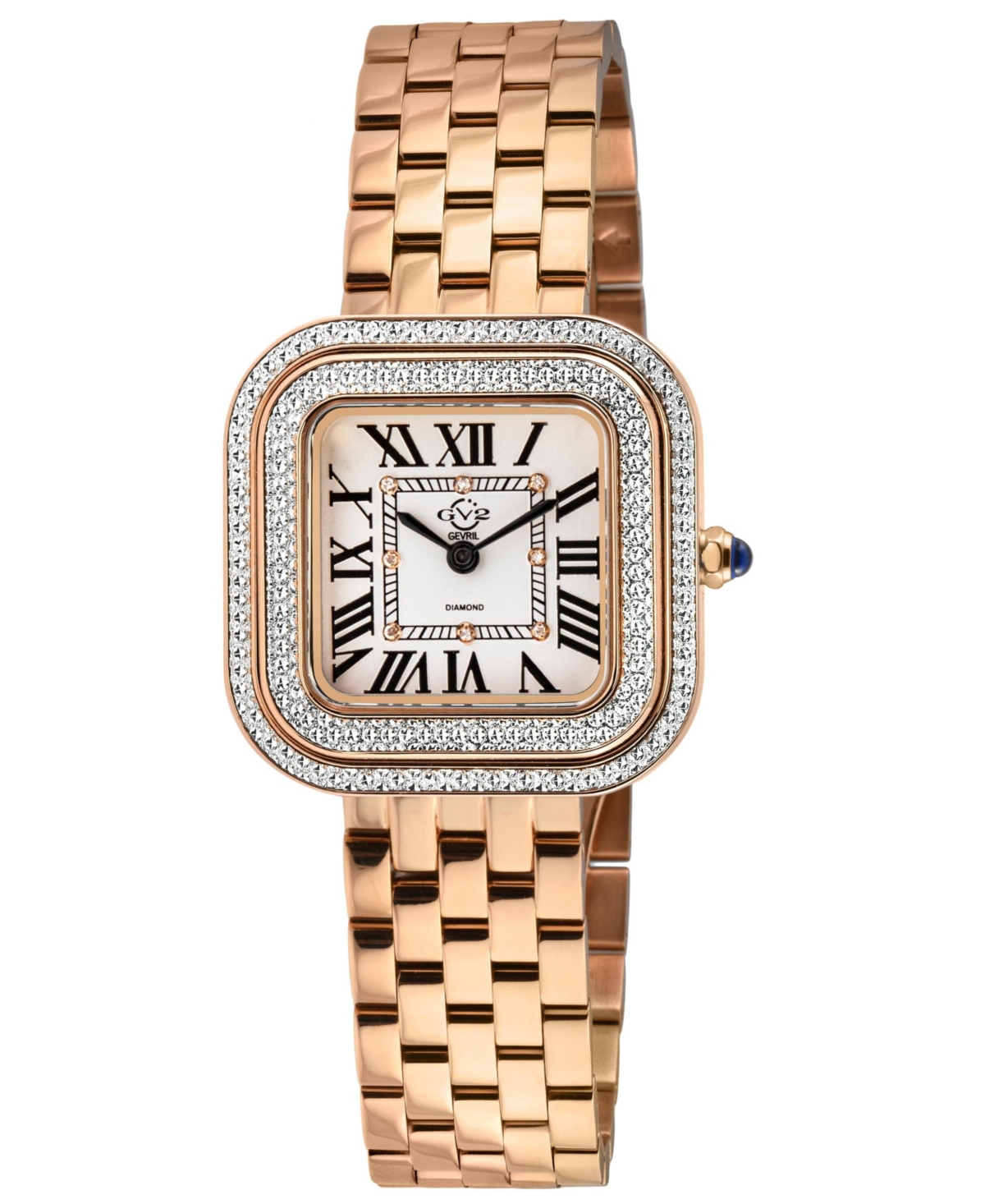 Click here for GV2 by Gevril Womens Bellagio Swiss Quartz Ip Stai... prices